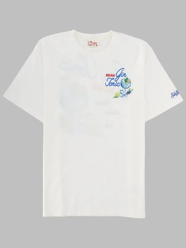 MC2 SAINT BARTH T-shirt Con Stampa