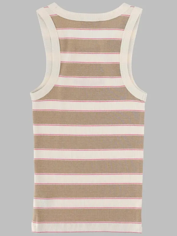 MC2 SAINT BARTH Tank Top "ada" Con Logo