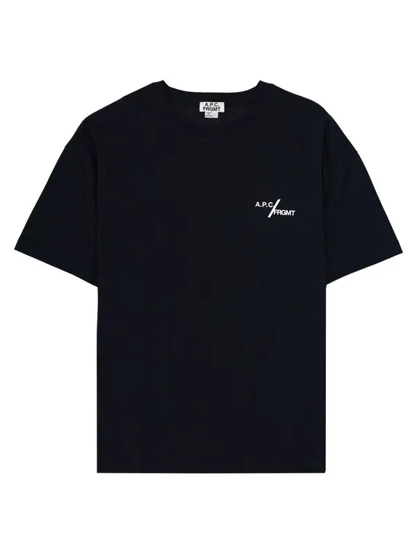 A.p.c. T-shirt Con Logo - Black