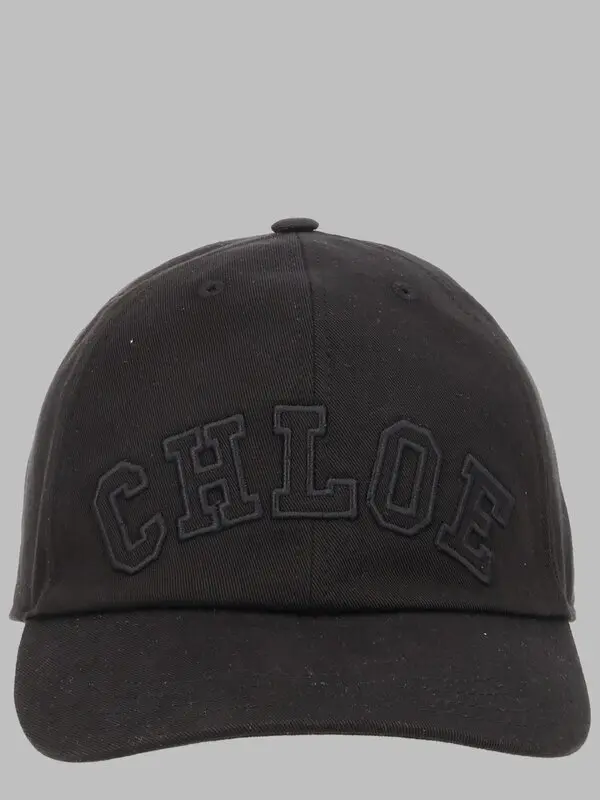 Chloé Baseball Cap With Logo