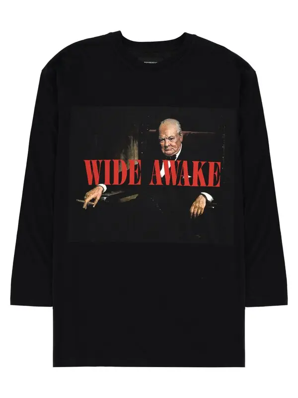 REPRESENT T-shirt "churchill" A Manica Lunga