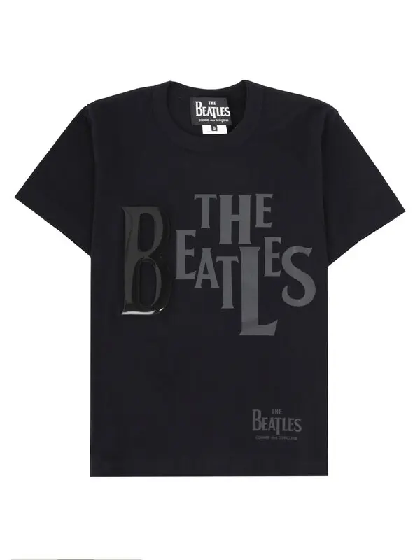 Play Comme Des Garcon T-shirt Con Stampa