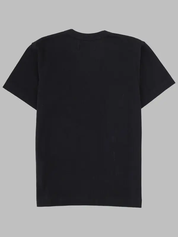 Play Comme Des Garcon T-shirt Con Stampa