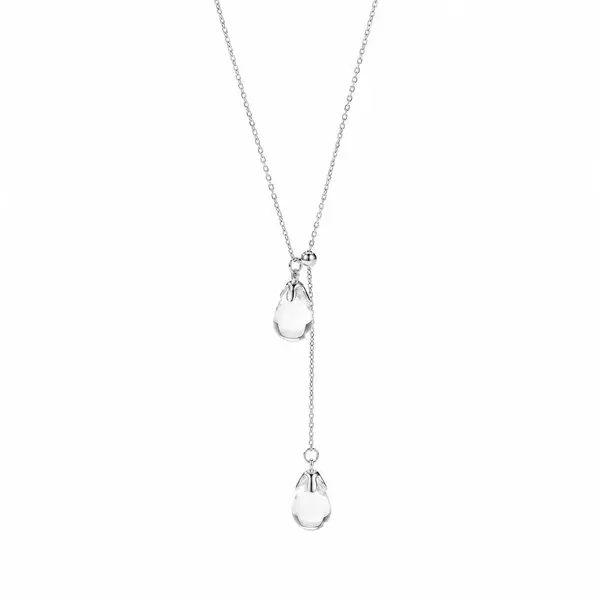 ORMIRO Rain Lariat Necklace
