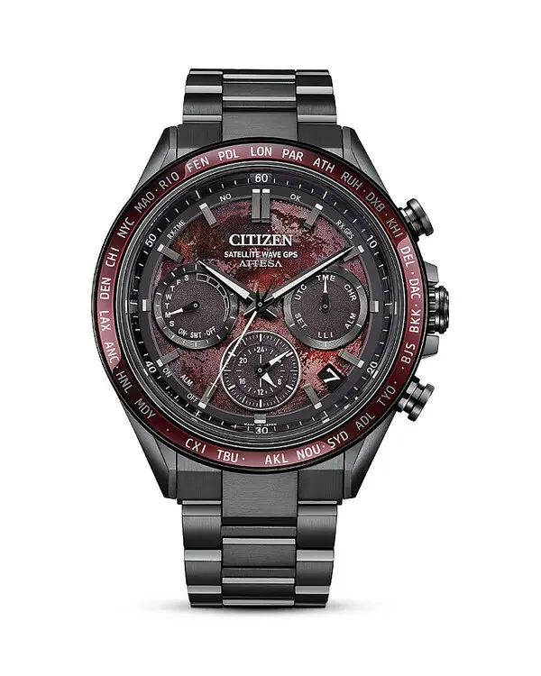 Citizen Attesa Chronograph, 44.6mm - Gray