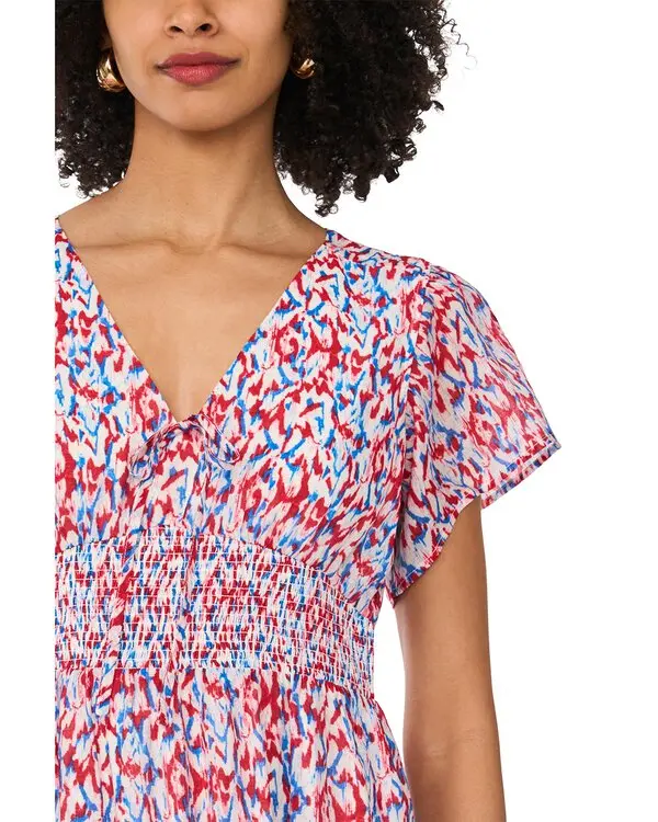 Vince Camuto Smocked Maxi Dress