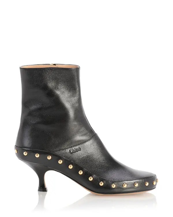 Chloé Junie Studded Ankle Boots