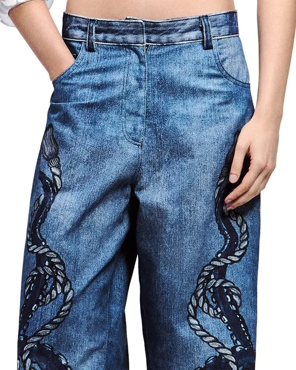 YUKIO High Rise Wide Leg Jeans