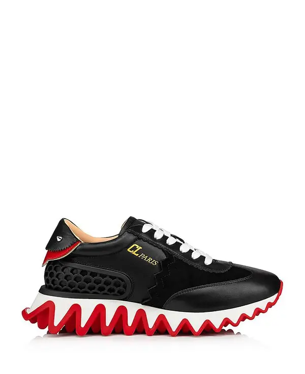 CHRISTIAN LOUBOUTIN Loubishark Running Sneakers - Black