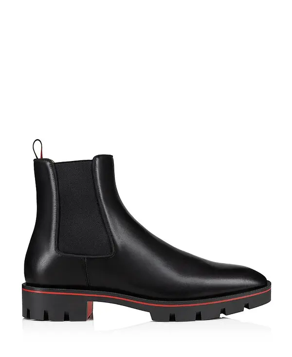 CHRISTIAN LOUBOUTIN Alpinosol Chelsea Boots - Charcoal
