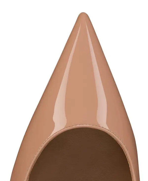 CHRISTIAN LOUBOUTIN Patent Calf Leather Stiletto Pumps - Blush
