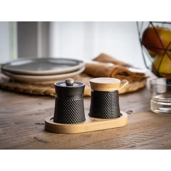 PEUGEOT Bali Cast Iron Salt Cellar, 3