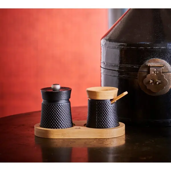PEUGEOT Bali Cast Iron Salt Cellar, 3