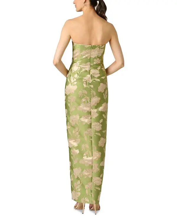 Aidan Mattox Woven Jacquard Dress