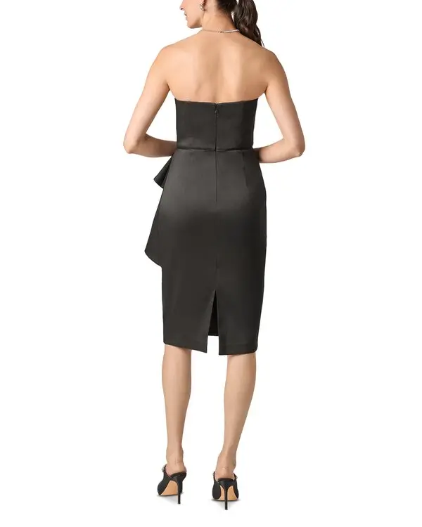 Aidan Mattox Mikado Dress