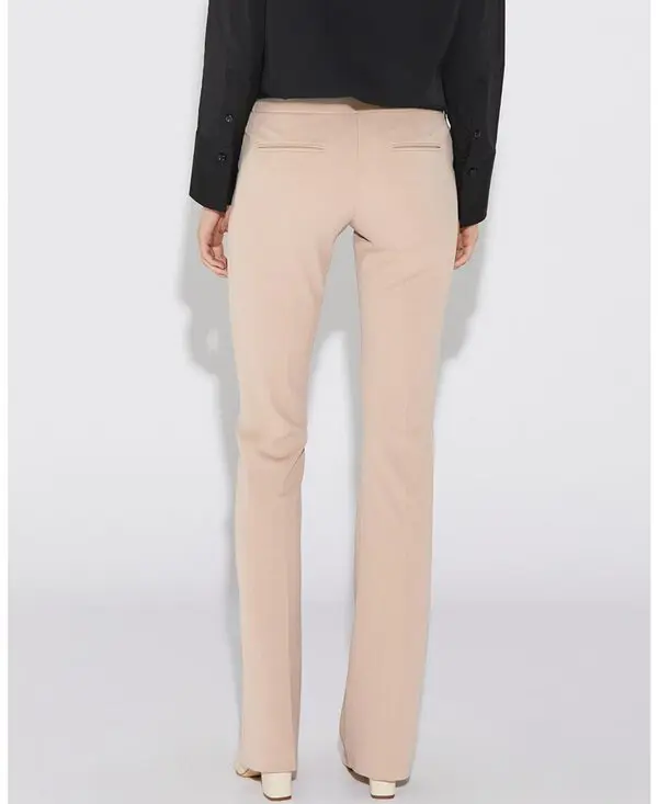 CALLAS MILANO Jules Stretch Jersey Fit And Flare Pant - Taupe