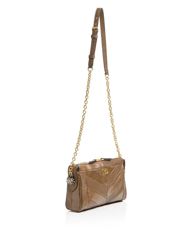 Valentino Garavani Panthea Small Leather Shoulder Bag