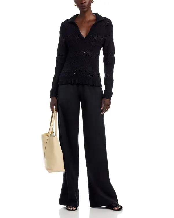 Fabiana Filippi V Neck Polo Top