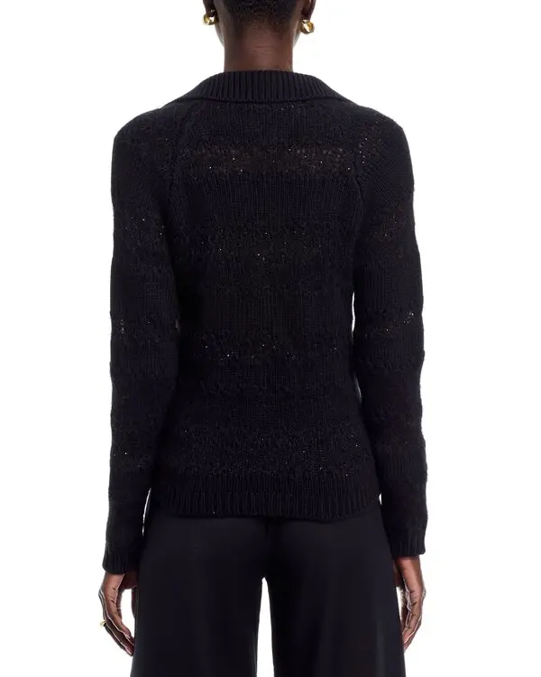 Fabiana Filippi V Neck Polo Top