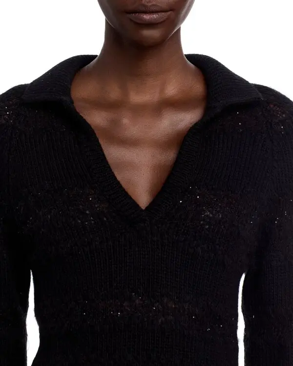 Fabiana Filippi V Neck Polo Top