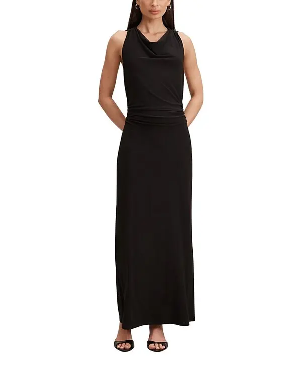 EVER NEW Jae Bubble Back Hardware Maxi Dress