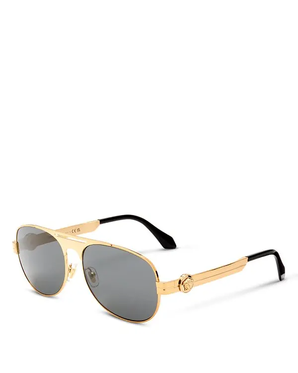 Versace Aviator Sunglasses, 60mm