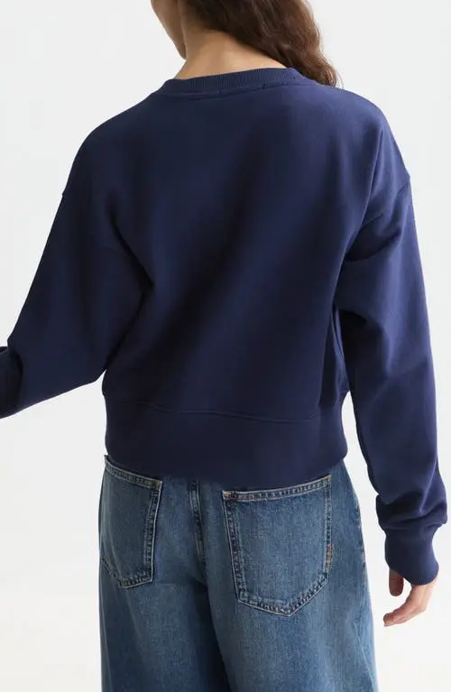 Scotch & Soda Ribbon Embroidered Logo Sweatshirt