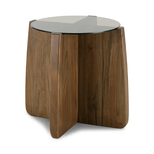 HUDSON PARK COLLECTION Dumbo Round End Table