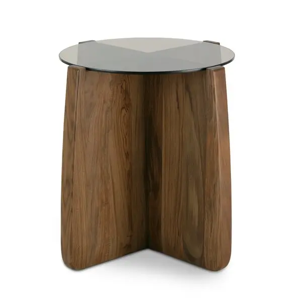 HUDSON PARK COLLECTION Dumbo Round End Table