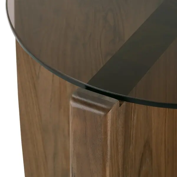 HUDSON PARK COLLECTION Dumbo Round End Table