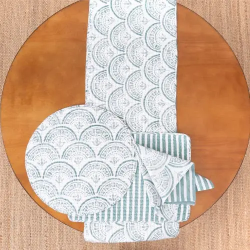 Carol & Frank Halsey Set Of 4 Placemats13" X 19