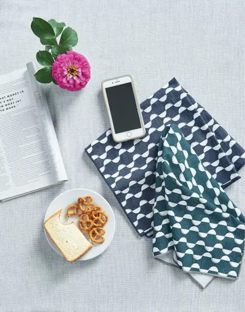 Carol & Frank Lee Indigo Napkin Set Of 4
