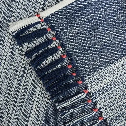 Carol & Frank Kerbey Indigo Napkin Set Of 4
