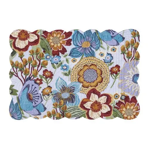 C&F HOME Calanthe Set Of 6 Placemats 13" X 19