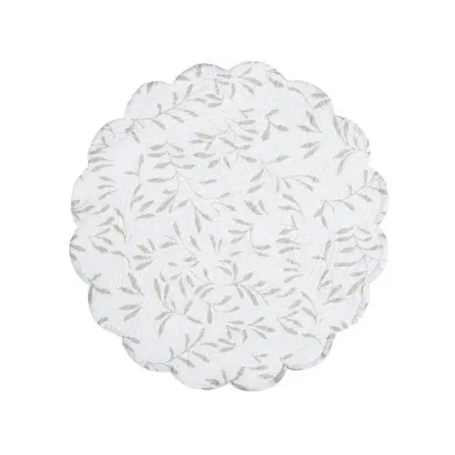 C&F HOME Coastal Shells Round Set Of 6 Placemats 17