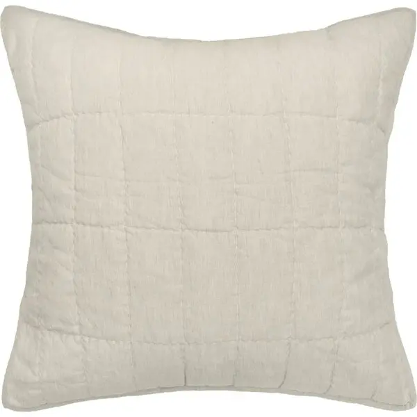 ELISABETH YORK Odine Natural Pillow Sham - Beige