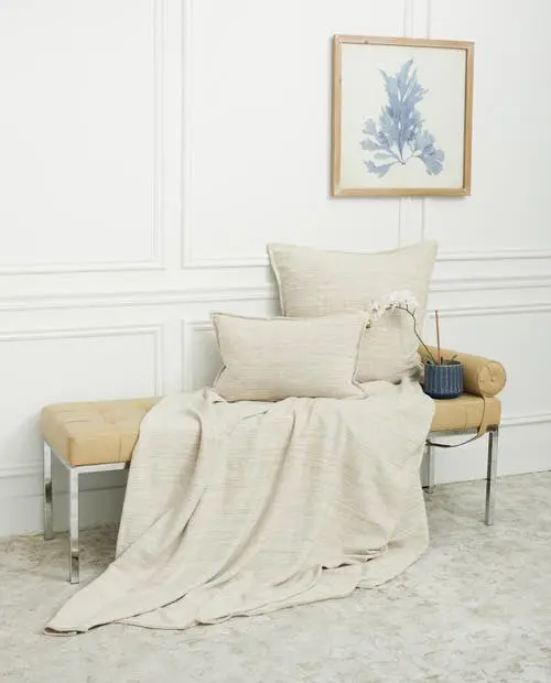 ELISABETH YORK Beacon Bed Accent Throw Blanket