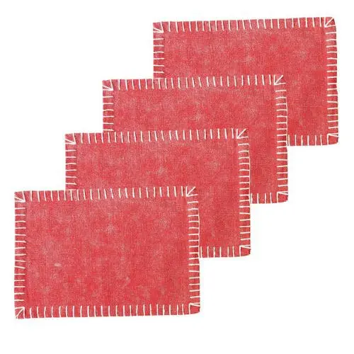 Carol & Frank Carter Tomato Placemats Set 4