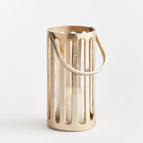 NAPA HOME & GARDEN Huxley Hurricane Candle Holder Short