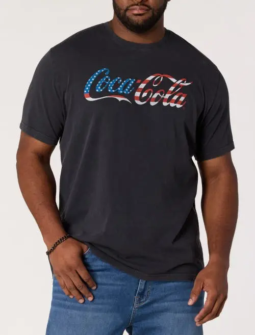 Lucky Brand Big & Tall Coca Cola Graphic Tee