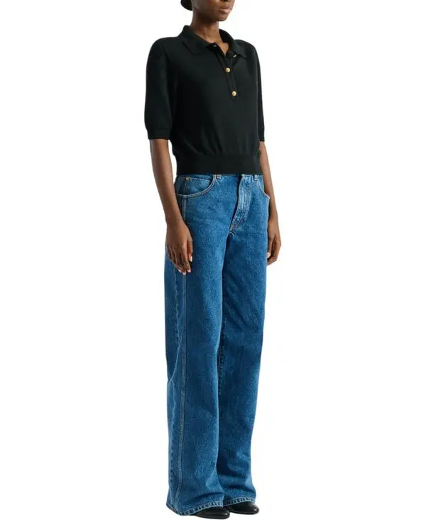 Balmain Knitted 3-button Polo