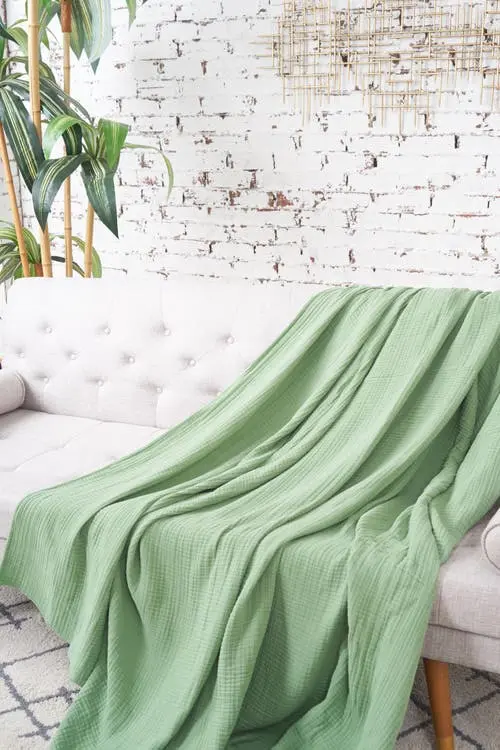 Carol & Frank Ryker Succulent Throw Blanket