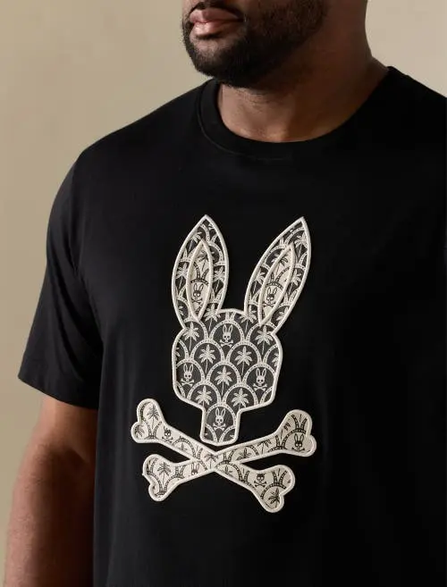 Psycho Bunny Big & Tall Brad Graphic Tee