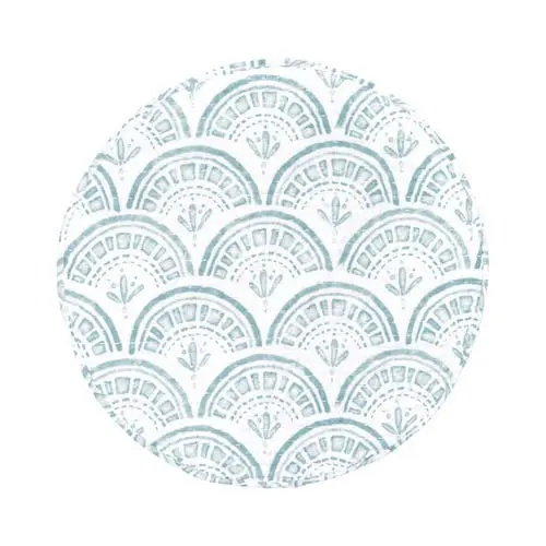 Carol & Frank Halsey Round Set Of 4 Placemats 17