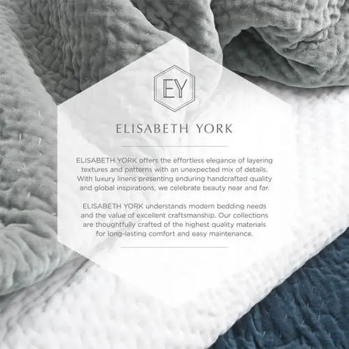 ELISABETH YORK Torin Agate Throw Blanket