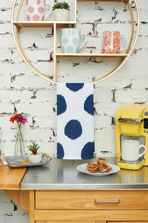 Carol & Frank Indigo Dot Towel