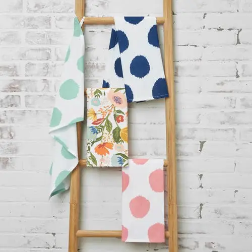 Carol & Frank Indigo Dot Towel