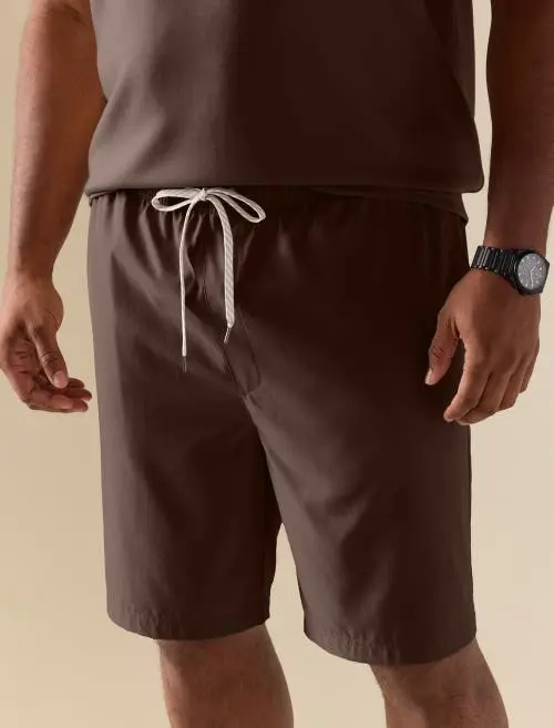 SOCIETY OF ONE BY DXL Big & Tall Versatility Shorts - Brown
