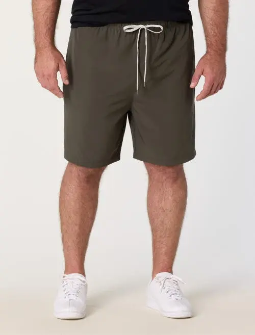 SOCIETY OF ONE BY DXL Big & Tall Versatility Shorts - Olive