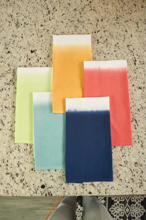 Carol & Frank Aster Ochre Towel